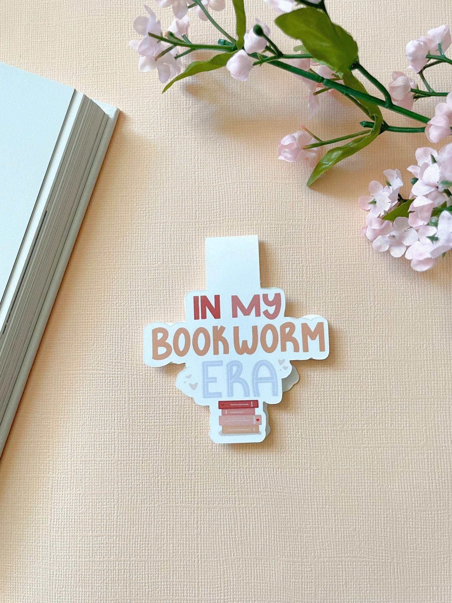 In My Bookworm Era Magnetic Bookmark – jasmithdesigns