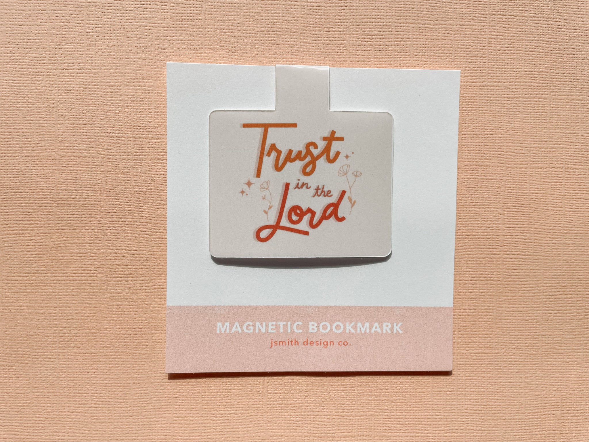 Trust in the Lord Magnetic Bookmark – jasmithdesigns